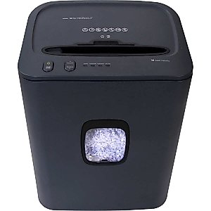 Royal Consumer Micro-Cut Paper Shredder, 18 Sheet, Ultra Quiet Pro Series, Auto Start/Stop Function, Basket Full Sensor, Dark Grey (RDS-89117X) (Renewed)