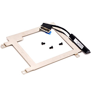 Deal4GO 2.5" SATA Hard Drive Caddy Bracket + HDD Cable WPRM 0WPRM DC02C006Q00 Replacement for Dell Latitude E7440 7440