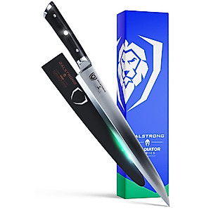 Dalstrong Shadow Black Series Yanagiba Sushi Knife 10.5" Bundled with Gladiator Series Yanagiba Sushi & Slicing Knife 10.5" - NSF Certified