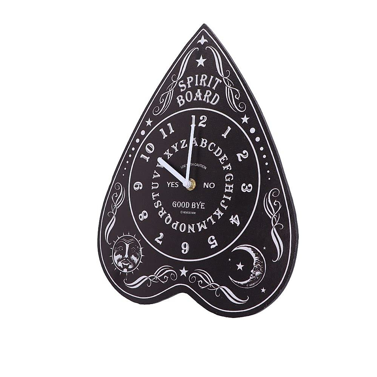 Nemesis Now Spirit Board Clock, Black, 34cm (B6030W2)