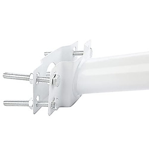 MiDive Street Light Pole, Solar Light Extension Mounting Arm for Outdoor Lighting,Pole Mounting Bracket,Metal Street Lights Bracket Waterproof and Rustproof Used for Barn Lamps,Post Trees,Fence