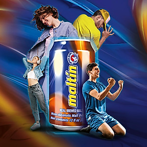 Maltin Polar Non-Alcoholic Malt Beverage – Natural Cane Sugar Drink (6-Pack)