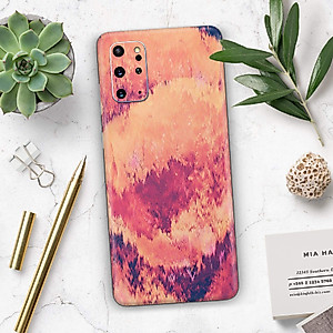 DesignSkinz Liquid Abstract Paint Remix V82 Protective Vinyl Decal Wrap Skin Cover Compatible with The Samsung Galaxy S20 (Screen Trim & Back Glass Skin)