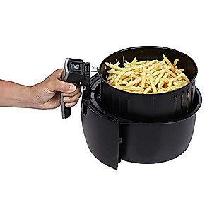 GoWISE USA 3.7-Quart Programmable Air Fryer with 8 Cook Presets, GW22638 - Black