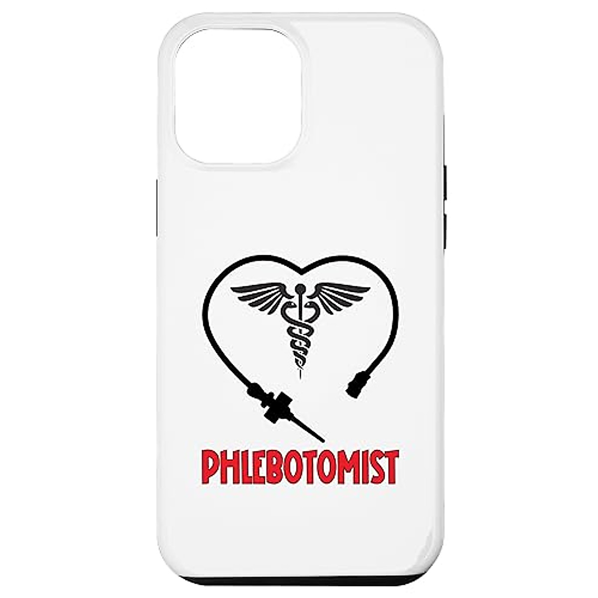 iPhone 13 Pro Max Phlebotomist Caduceus Phlebotomy Phlebotomist Case