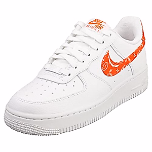 Nike Womens Air Force 1 Low DJ9942 102 Orange Paisley - Size 11W