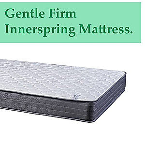 Nutan, 8-Inch Gentle Firm Supportive Yet Remarkebly Comfortable Innerspring Mattress, Full