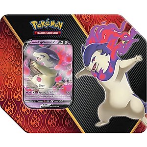 Pokemon Cards: Divergent Power Hisuian Typhlosion V Tin