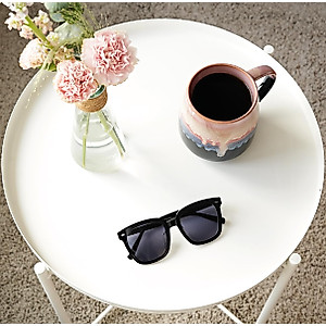 Bosmarlin Extra Large Ceramic Coffee Mug, 23 Oz, Microwave and Dishwasher Safe, Big Oversized Tea Cup, Reactive Glaze (Pink)