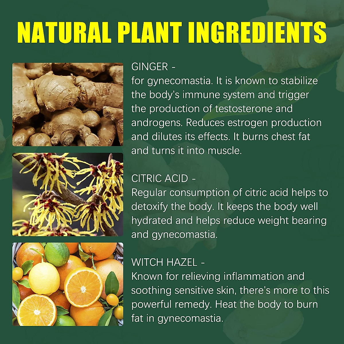 SoliPac Gynecomastia Tightening Ginger Cream (1PCS)