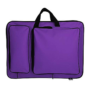 Kids Art Portfolio Backpack Bag Waterproof Artist Carrying Shoulder Case Canvas 8K Drawboard Bag Art Supplies Storage Bag Tote Painting Sketch Bag for Students Hobbyist Pupil