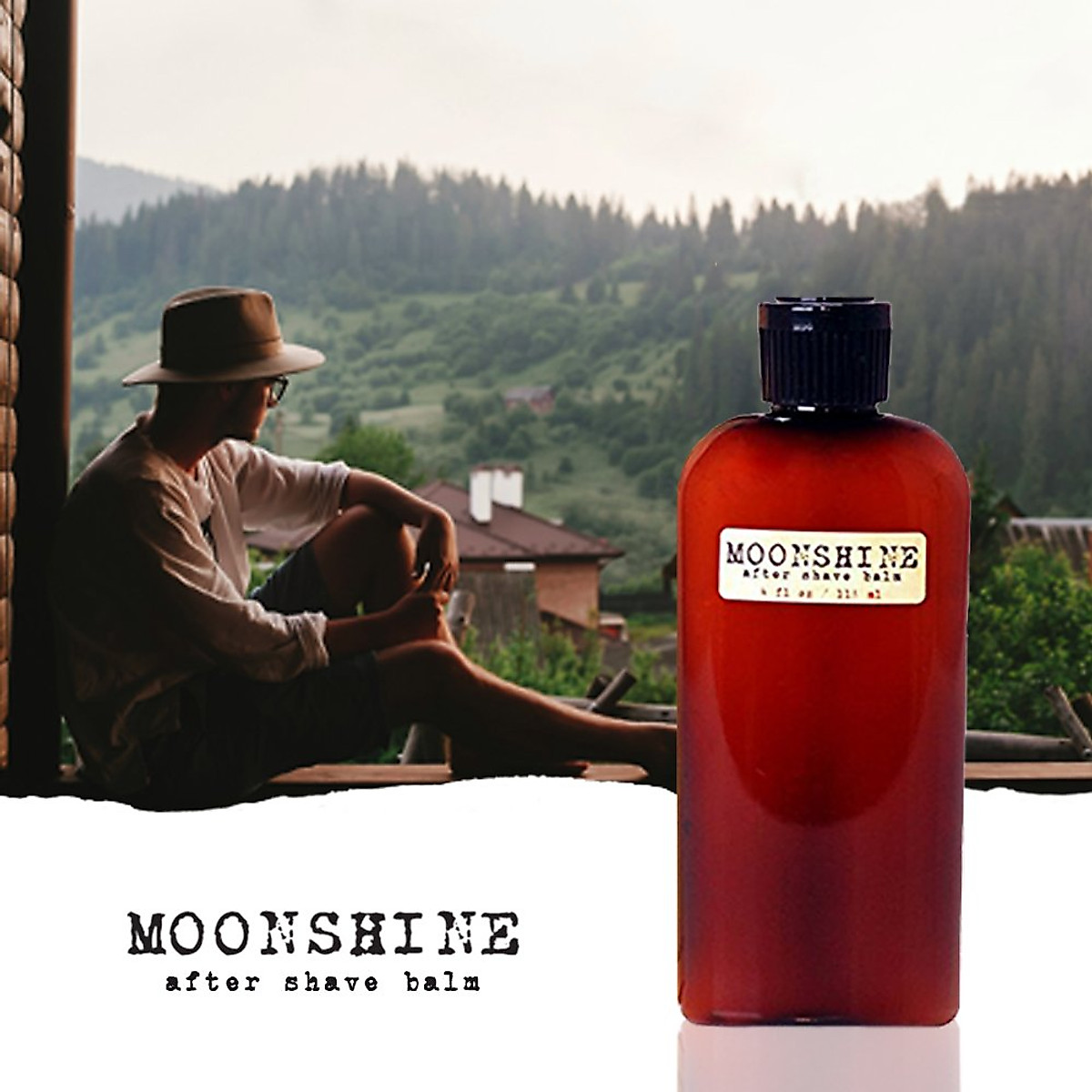 EastWest Bottlers - Moonshine After Shave Balm, Repeal Your Prohibitions, 4 Fl. Ounces