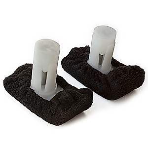 Top Glides GlideSocks Walker Ski Glide Covers - Black - 2 Pairs