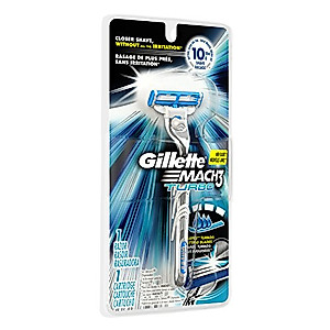 Mach3 Turbo Men’s Razor (Packaging May Vary)