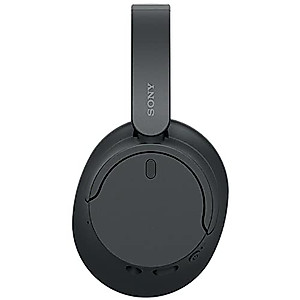 Sony WH-CH720N Wireless Noise Cancelling Headphone, Black Bundle with Wood Headphone Display Stand Secure Tabletop Holder/Gaming Headset Hanger