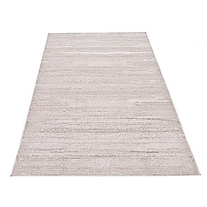 Unique Loom Uptown Collection Area Rug - Madison Avenue (8' x 10' Rectangle, Beige/ Light Brown)