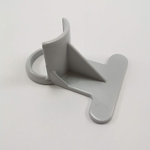 2 X Swimming Pool Pipe Holders : Grey Holds Pipes 30Mm to 37Mm Designed to Fit On Intex Pools