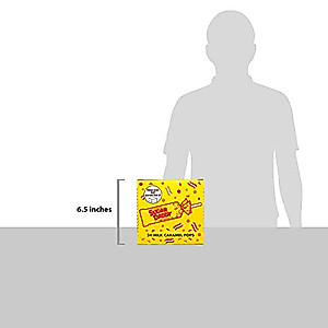 Sugar Daddies Milk Caramel Pops,1150 grams 24 Count (Pack of 1)