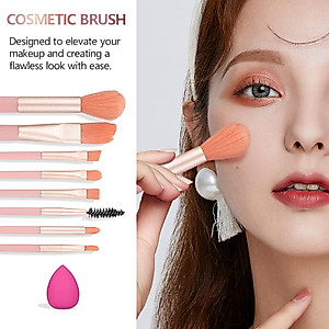 Makeup Kit For Girls Gift, Make up Kit For Women Full Kit Includes Sponge Eyeshadow Liquid Lipstick Concealer Eyeliner Eyebrow Makeup Bag