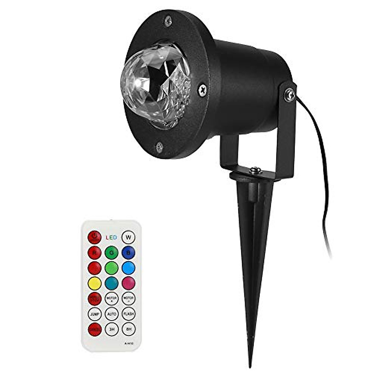 Lawn Light Waterproof Waterproof Lawn Light LED Adjustable Mode Decoration Home Garden Yard Light US Plug 100240V