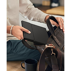 CHESONA Keyboard Case for iPad 9th Generation 2021 10.2 Inch, Detachable Wireless with Pencil Holder Stand Folio Keyboard Cover for iPad 9th Gen/8th Gen/7th Gen 10.2" (Black)