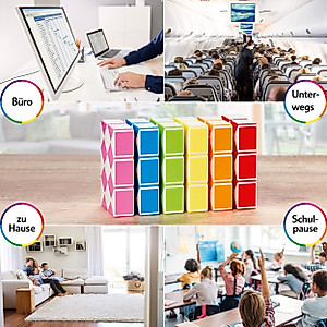 CUBIDI® Magic Snake Cube | Fidget Snake Toy for Kids | Travel Toys for Kids Ages 4-8 | Great Gift for Boys and Girls Birthday, Christmas, Stocking Stuffers - 48 Blocks | 0.9 inch x 0.7 inch | Blue