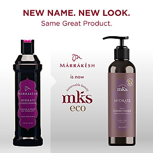MKS eco Hydrate Conditioner, High Tide - 10 fl oz - Nourish & Moisturize Hair, Protect Against Breakage - Moroccan Argan Oil, Hemp Seed Oil - Vegan, Cruelty Free