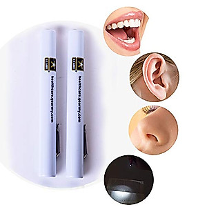 Generic (Pack of 10) U.S. Army Disposable Diagnostic Penlight Medical Nurse Penlight - Batteries Included (White)