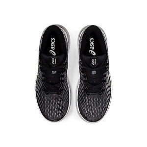 ASICS Women's Glideride 2 Running Shoes, 8.5, Black/White