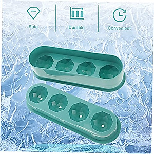 BESTonZON 3pcs Ice Tray Mold Square Ice Cube Maker Silicone Candle Mold Chocolate Silicone Molds 13-grid Ice Ball Tray 13-grid DIY Ice Mold Candles Ice Making Tray Ice Mold Mould Ice Mould