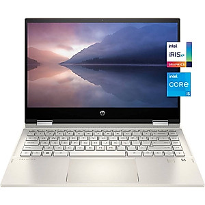 HP Pavilion 2-in-1 Convertible Laptop, 14-inch FHD Touchscreen, Intel Core i5-1135G7, Fingerprint Reader, Bang & Olufsen Dual Speakers, Windows 11 (64GB RAM | 1TB PCIe SSD)