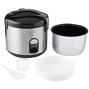 10 Cups Rice Cooker with Stainless Body