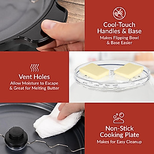 Nostalgia 6-Quart Stirring Popcorn Popper With Quick-Heat Technology, Makes 24 Cups of Popcorn, Kernel Measuring Cup, Oil Free, Makes Roasted Nuts, Perfect for Birthday Parties, Black