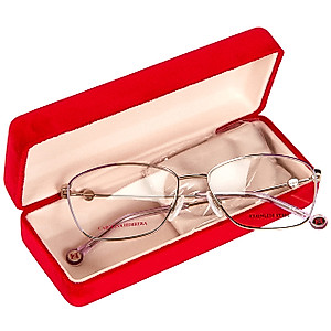 Carolina Herrera Eyeglasses CH 0060 S9E Gold Violet