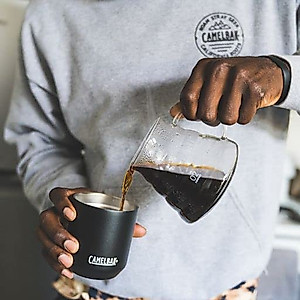 CamelBak Horizon 10oz Rocks Tumbler in Navy - Insulated Stainless Steel Cocktail Glass with Non-Slip Tri-Lid