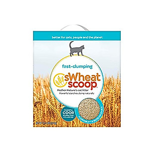 sWheat Scoop Multi-Cat All-Natural Clumping Cat Litter, 12.3lb Box