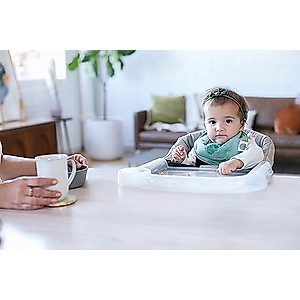 Inglesina Fast Table Chair - Award-Winning Baby High Chair for Eating & Dining - Compact, Portable & Foldable - Leaves No Scratches - for Babies 6-36 Months & 1-3 Year Old Toddler - Cream