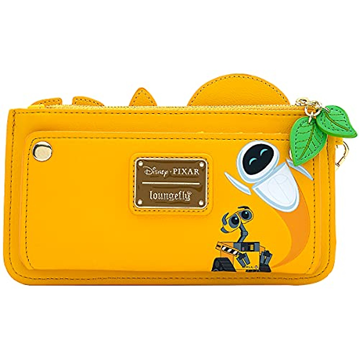 LOUNGEFLY PIXAR WALL-E AND EVE BOOT PLANT FLAP WALLET