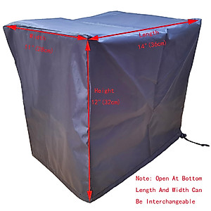 Deep Air Fryer Cover, Appliance Anti-dust Waterproof Jacket Compatible for Instant Pot, Electric Pressure Cooker Rice Cooker, Hot Crock Pot cover Dust Cover