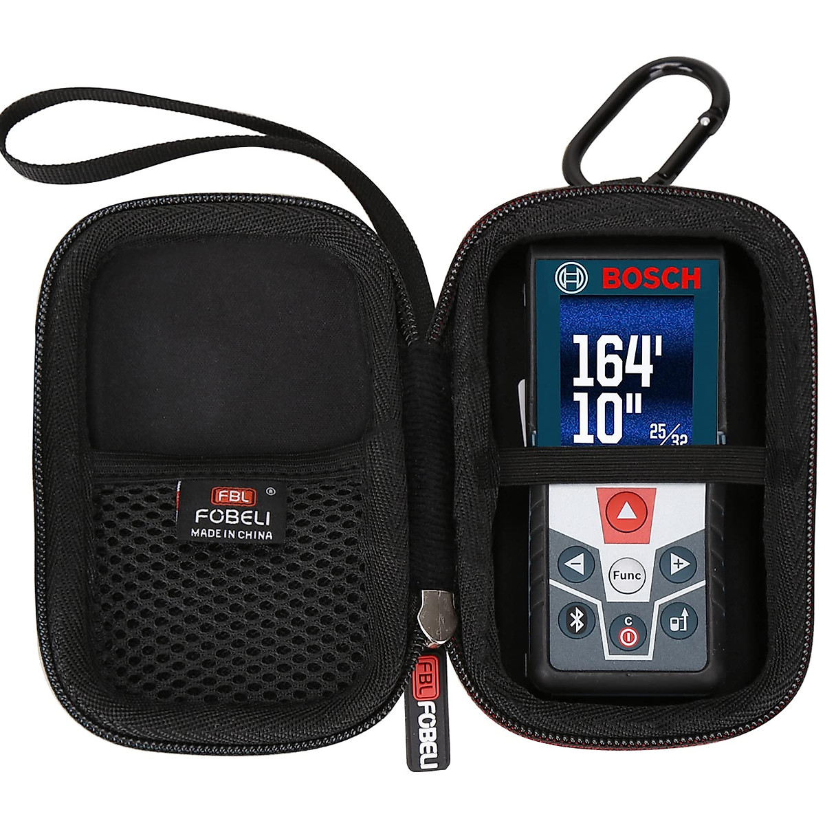 FBLFOBELI Hard EVA Carrying Case for BOSCH Blaze GLM50C Bluetooth Enabled 165ft Laser Distance Measure, Laser Distance Meters Tool Storage Protective Bag