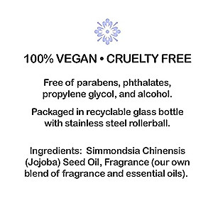 Oakmoss and Sandalwood Rollerball Cologne for Men, Women, Unisex, Green Earthy Aromatic Scent, Celt by Herb and Root, 10 ml