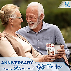 DESTWA Sentimental Gifts For Wife From Husband, Birthday Gifts For Wife, Gifts For Her, Gifts For Wives, Presents For Wife, Best Gift For My Wife Romantic 20 oz Stainless Steel Coffee Tumbler