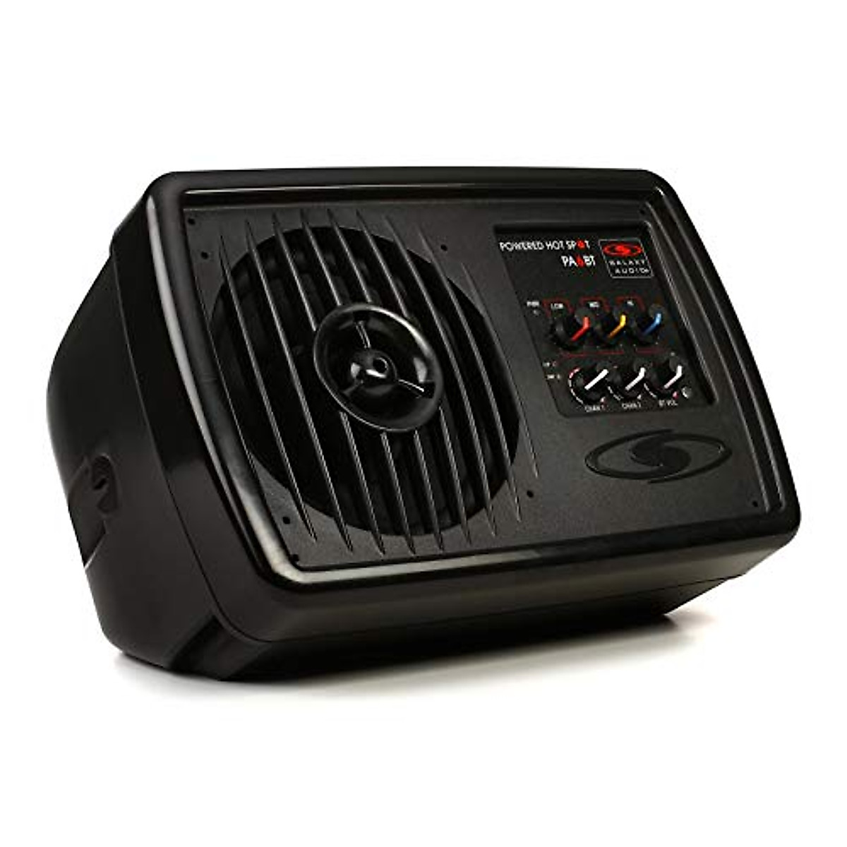 Galaxy Audio PA6BT 6" 170 Watt 2-Way Powered Hot Spot Monitor Speaker With Bluetooth,Black