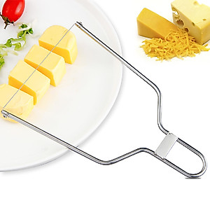 10pcs Cheese Slicer Wire, 5.5inch Cheese Slicer Replacement Wires Cheese Cutter Wires for Slicing Soft Cheeses, Pâtés