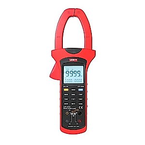 UNI-T UT233 1000A True RMS Auto Range 1 or 3 Phase Sequence Test Power Clamp Meter 10000 Count PC Software Current Voltage Frequency Power Energy