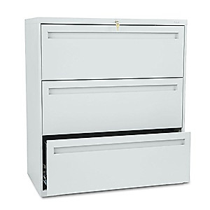 HON 783LQ 700 Series Three-Drawer Lateral File, 36w x 19-1/4d, Light Gray