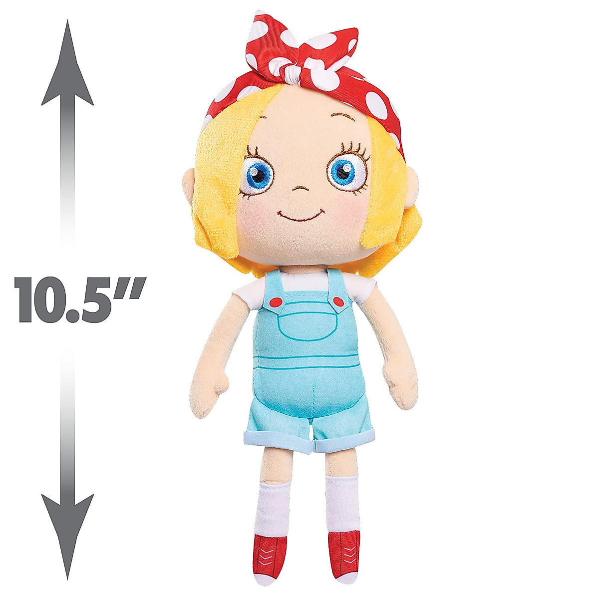 Ada Twist, Scientist Cuddle Time Rosie Revere 10.5 Inch Plush, Includes Signature Outfit, Kids Toys for Ages 2 Up by Just Play