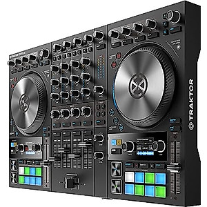 Native Instruments Traktor Kontrol S4 Mk3 DJ Controller, 21.34 x 13.35 x 2.38 inches