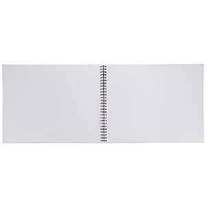 Canson XL Series Mix Paper Pad, Heavyweight, Fine Texture, Heavy Sizing for Wet and Dry Media, Side Wire Bound, 98 Pound, 14 x 17 in, 60 Sheets, 14"X17", 0