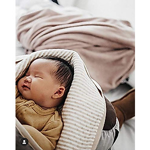 Radia Smart® Large Protective Belly Pregnancy Baby Blanket, Organic, 5G Blocking, EMF Blanket, 43"x35", 110cmx90cm